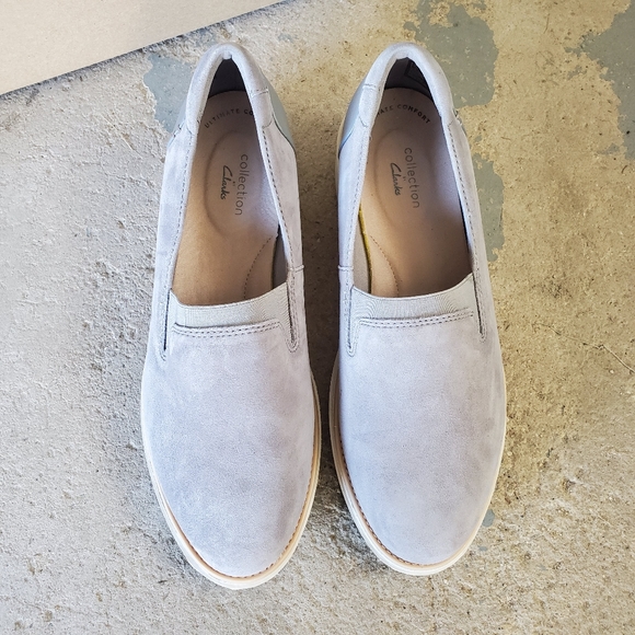 Clarks | Shoes | Collection By Clarks Sharon Dolly Wedge Loafers | Poshmark